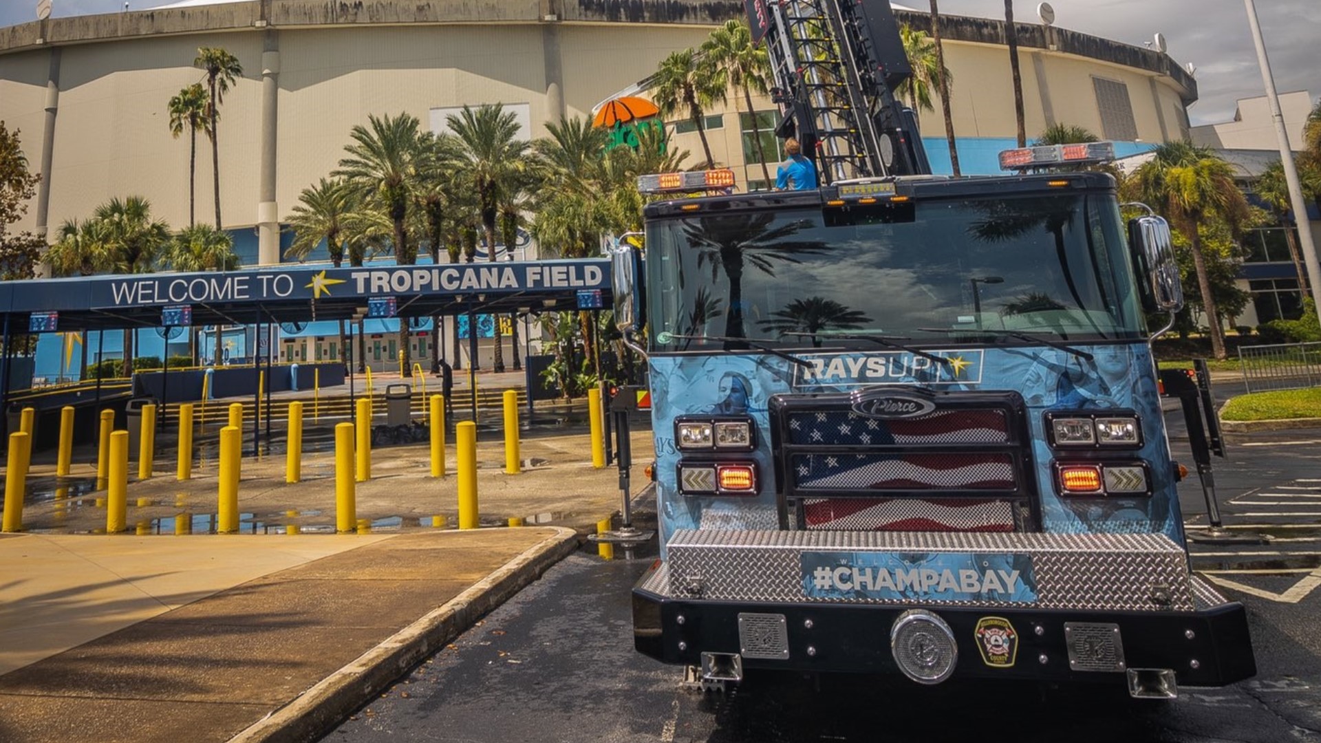 HCFR welcomes new fire engine "CHAMPABAY's Fire Truck" | wtsp.com