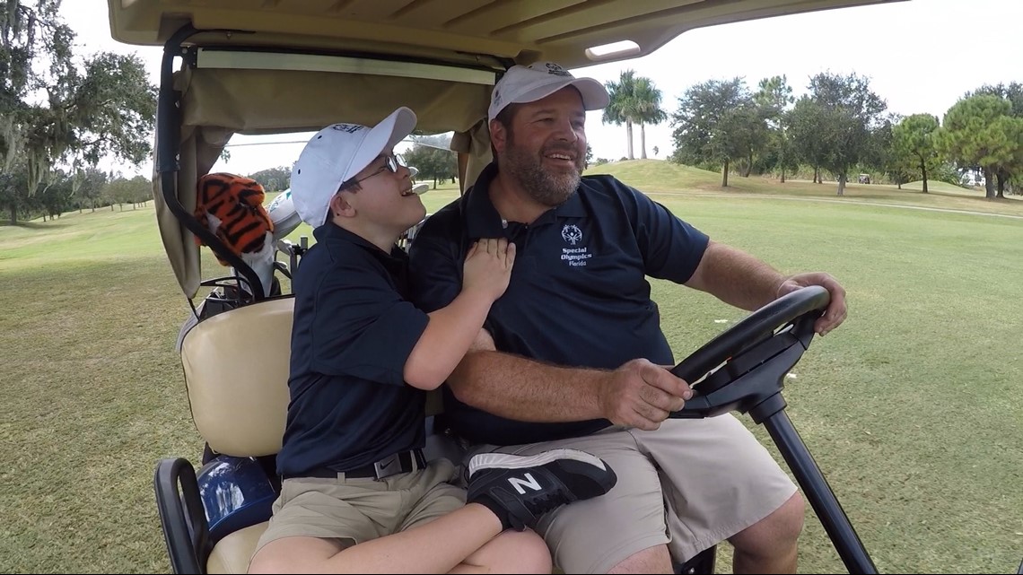 Bradenton father-son golf duo eager for 2022 Special Olympics | wtsp.com