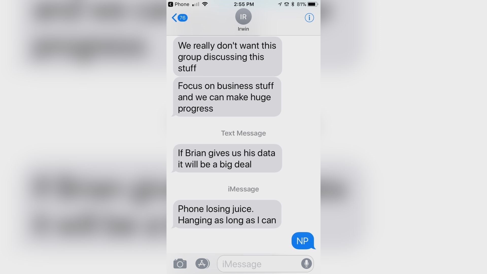 Text messages: Hagan campaign donor got secret info | wtsp.com