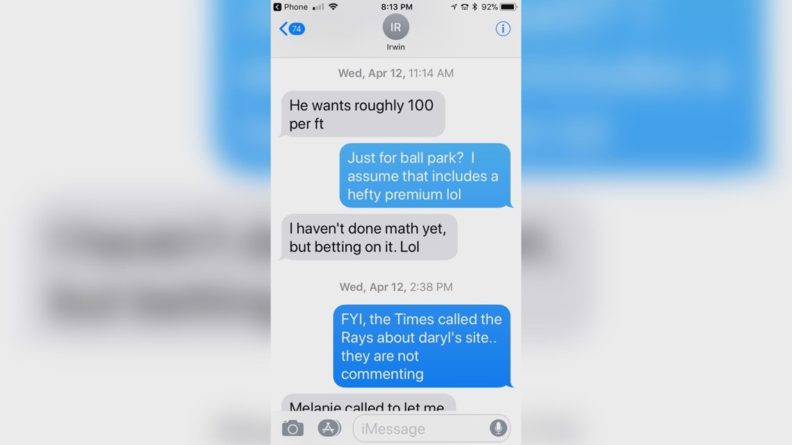 Text messages: Hagan campaign donor got secret info | wtsp.com