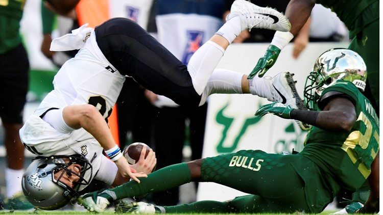 UCF quarterback McKenzie Milton suffers severe leg injury in game ...