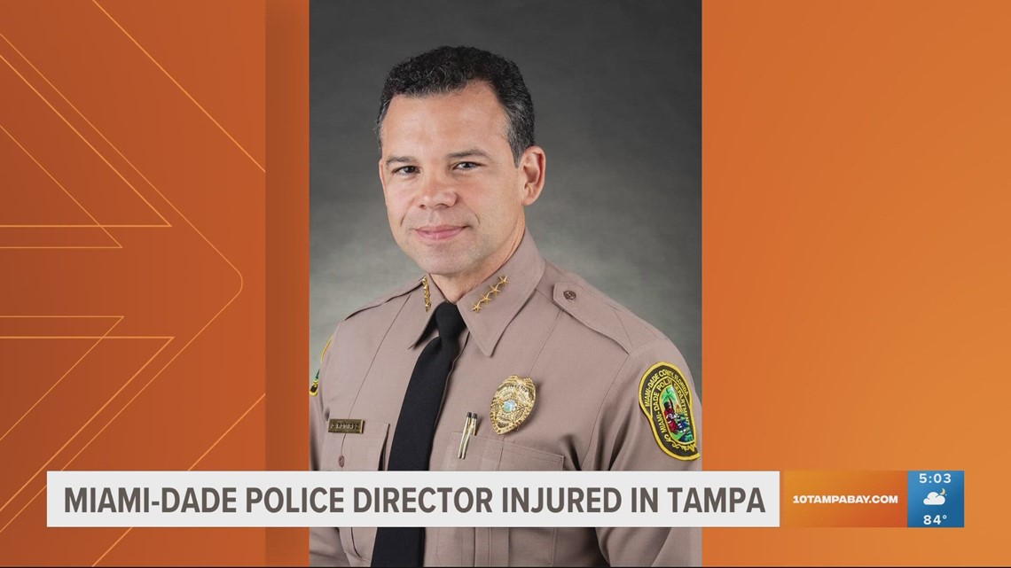 Miami-Dade police director critically hurt in Tampa area, agency says ...