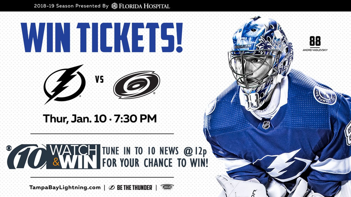 Win Tampa Bay Lightning Tickets! | wtsp.com