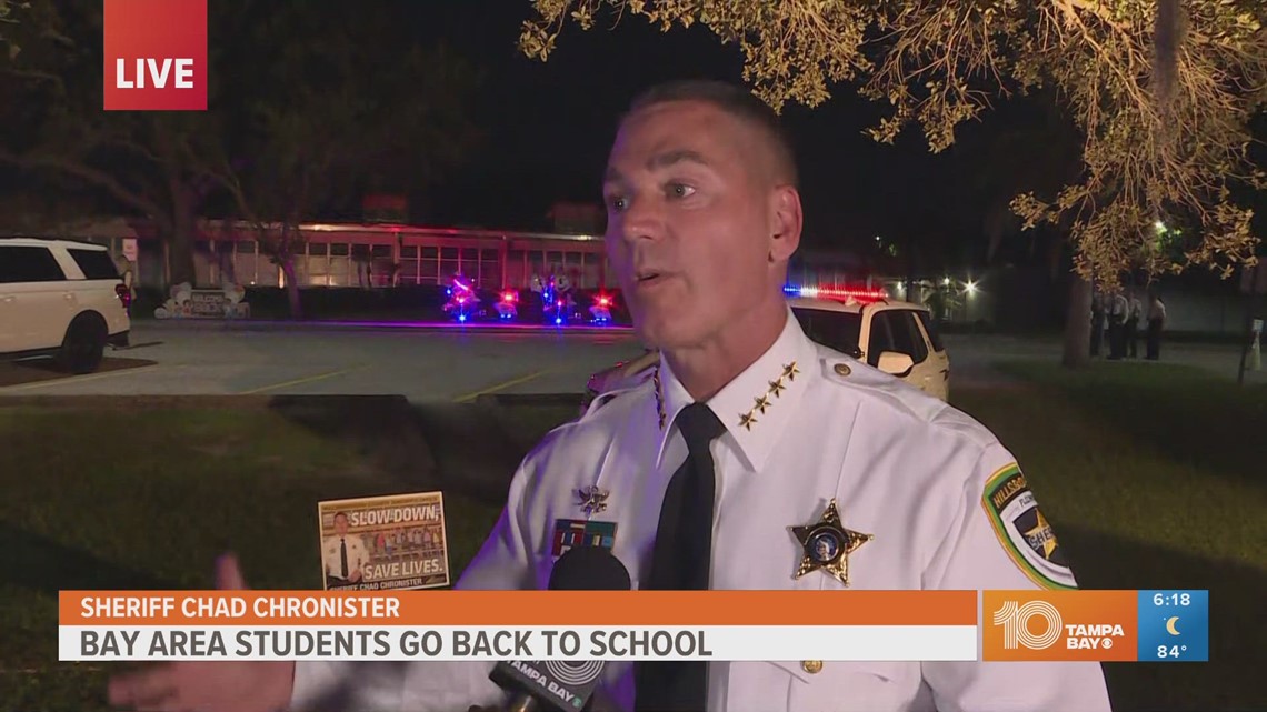 Sheriff Chronister on back-to-school safety in Hillsborough County ...