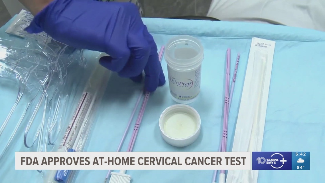 First at-home test kit for cervical cancer approved by the FDA, company ...