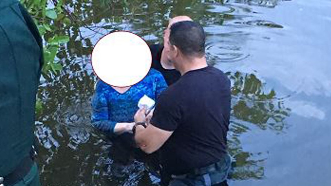 Hernando Deputies Rescue Missing Woman Who Fell In Canal