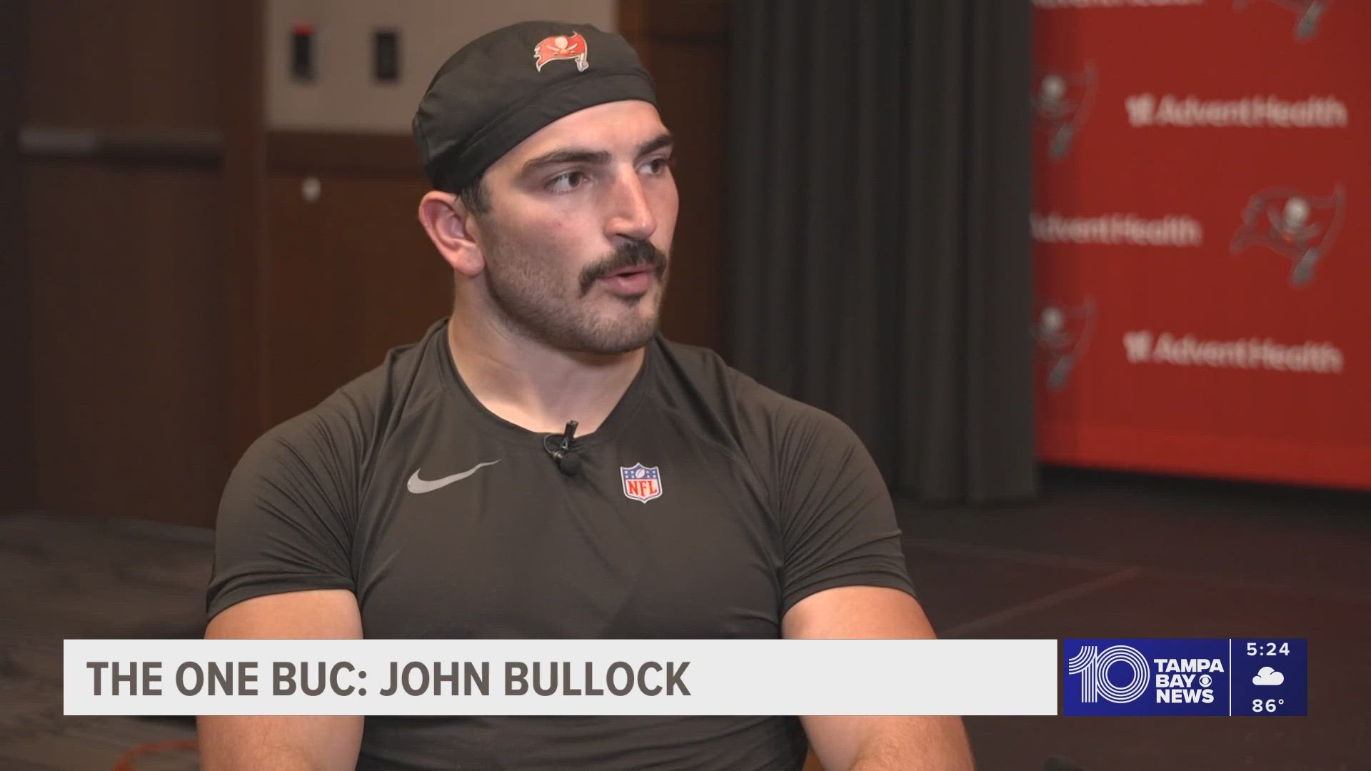 Bucs' Devin Culp talks playing in the NFL with his best friend | wtsp.com