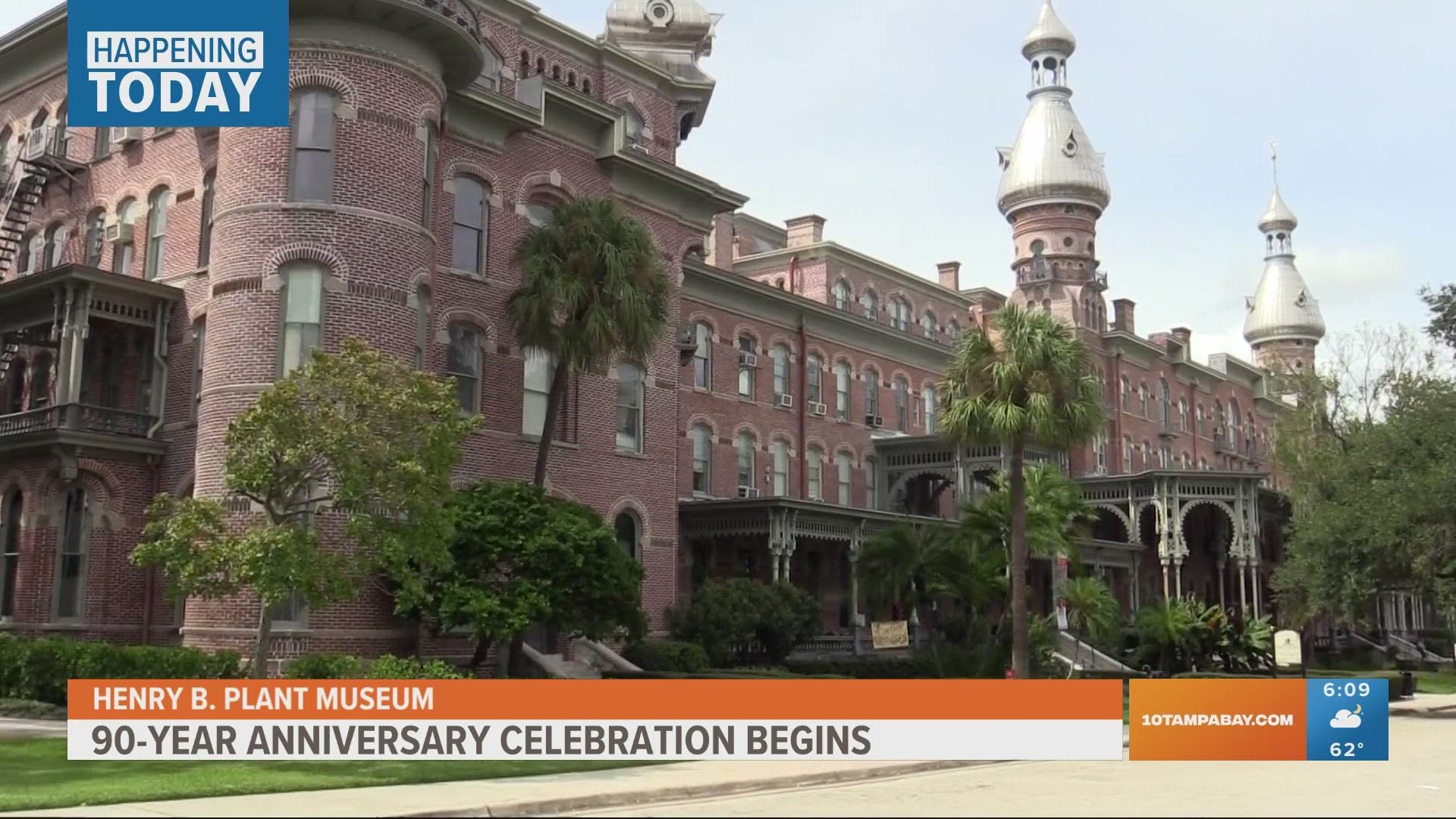 Henry B. Plant Museum celebrates 90th anniversary | wtsp.com