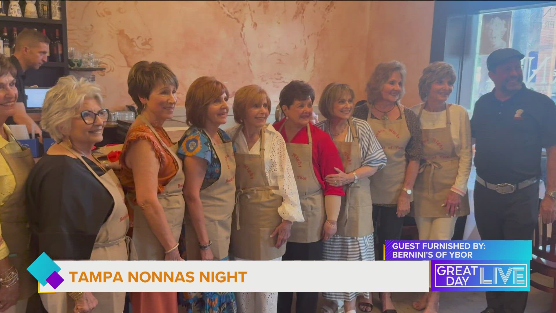 Nonnas take over the kitchen at Bernini’s of Ybor | wtsp.com