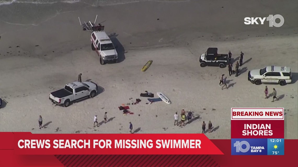 Search underway for missing swimmer in the Gulf | wtsp.com