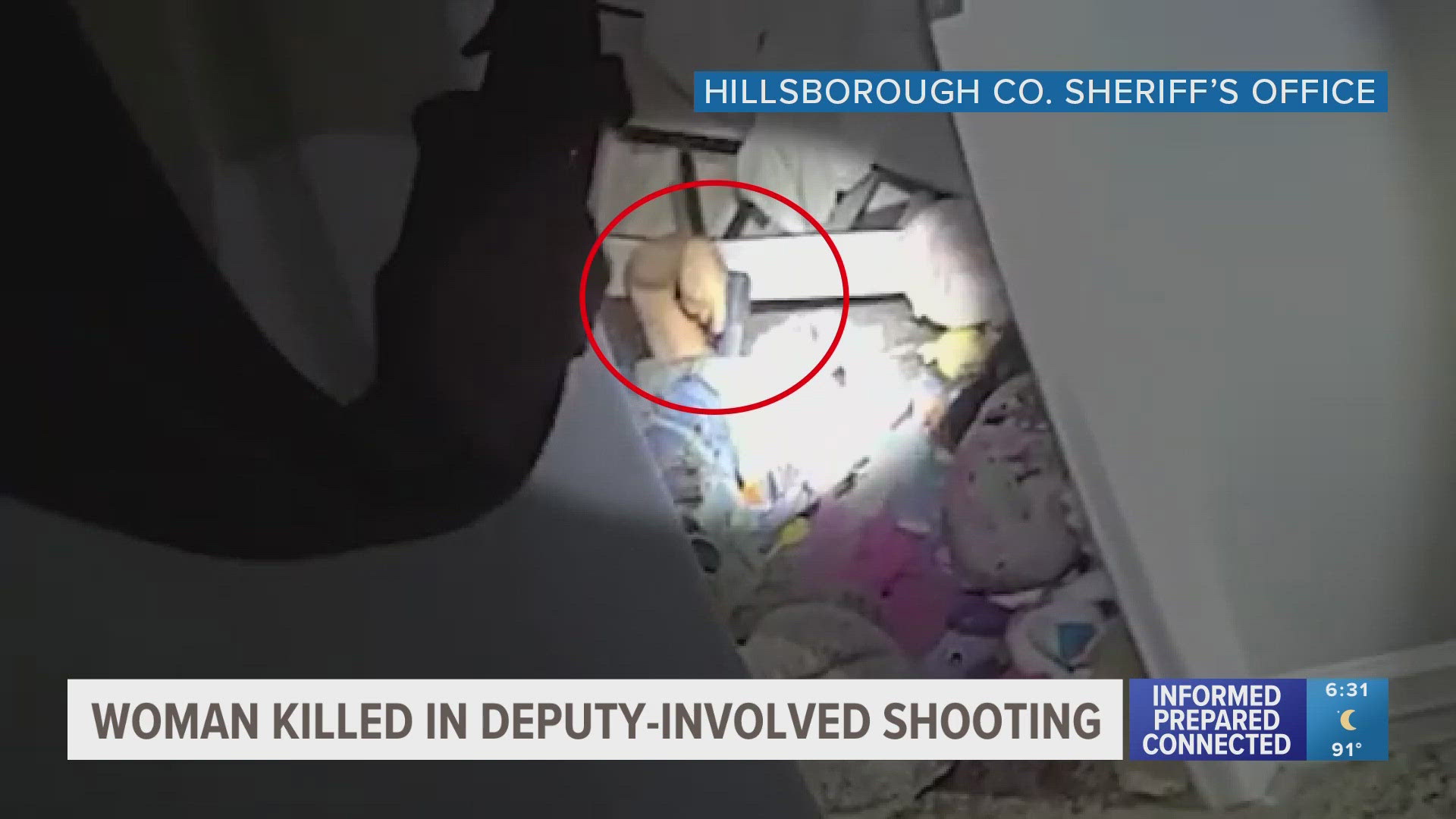 Woman accused of shooting daughter shot, killed by deputy in Tampa ...