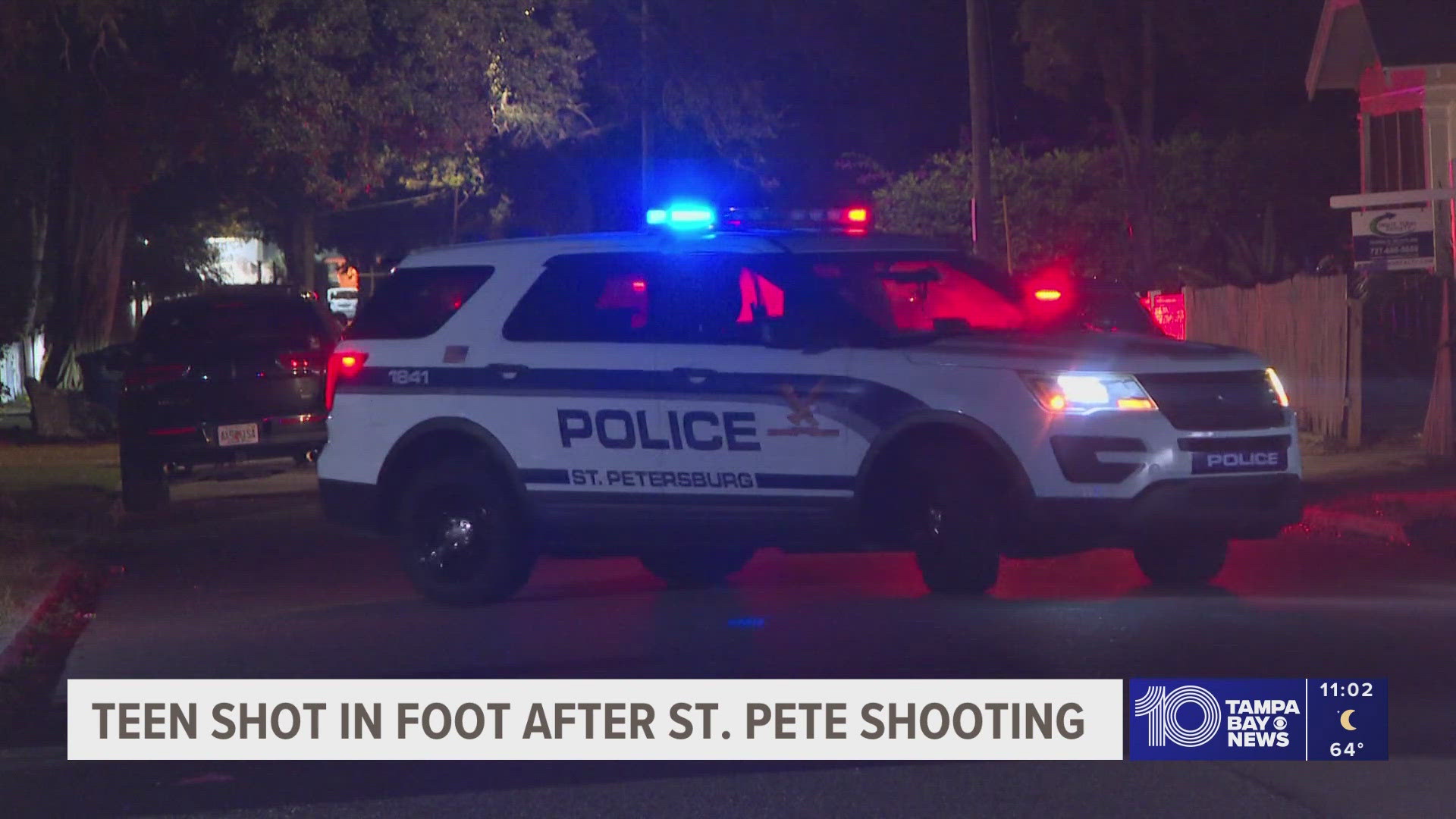 Teenager injured during shooting on Christmas Eve, St. Pete police say ...