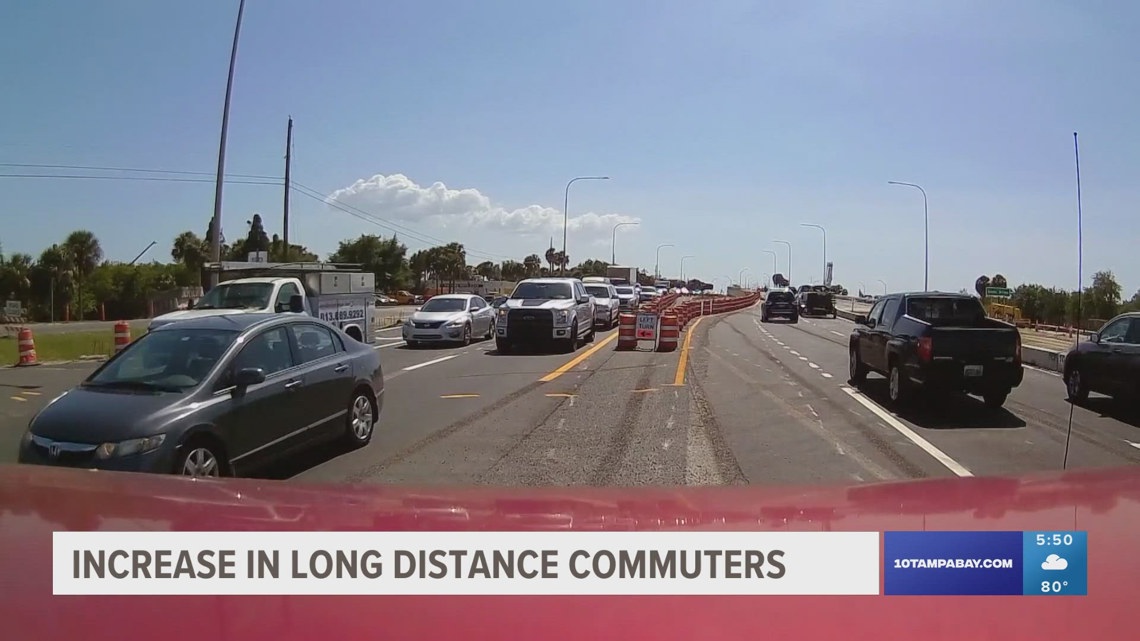 Long-distance commuters becoming more common, study shows | wtsp.com