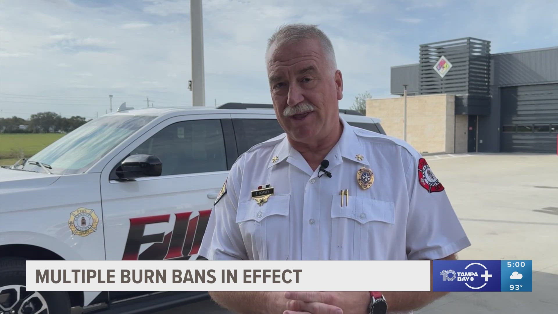 Burn bans in place across Tampa Bay amid drought | wtsp.com