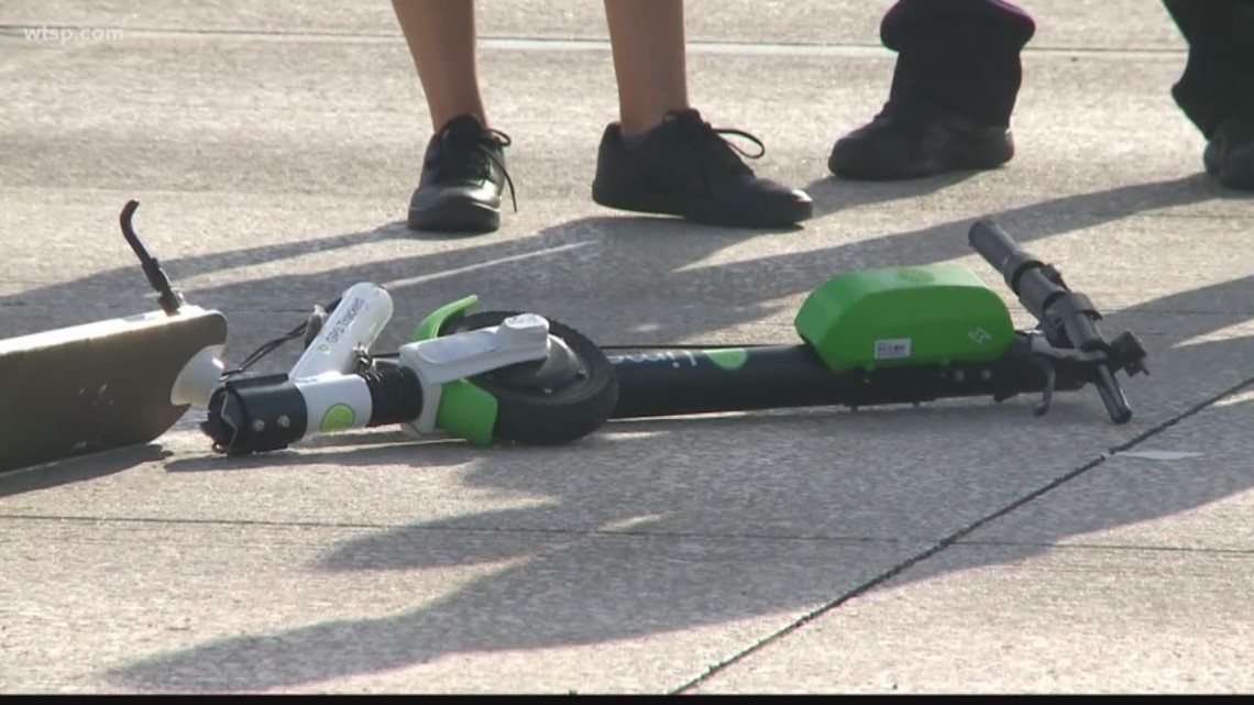E-scooter rider dies after being struck by semi-truck | wtsp.com