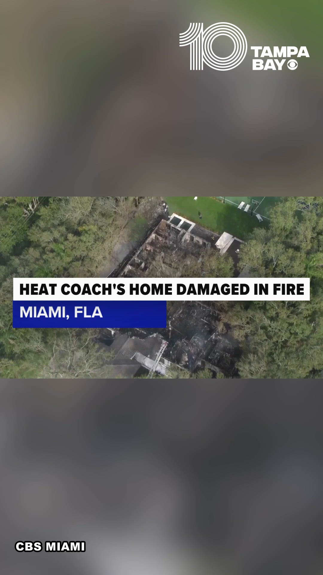 Fire destroys home owned by Miami Heat coach Erik Spoelstra | wtsp.com