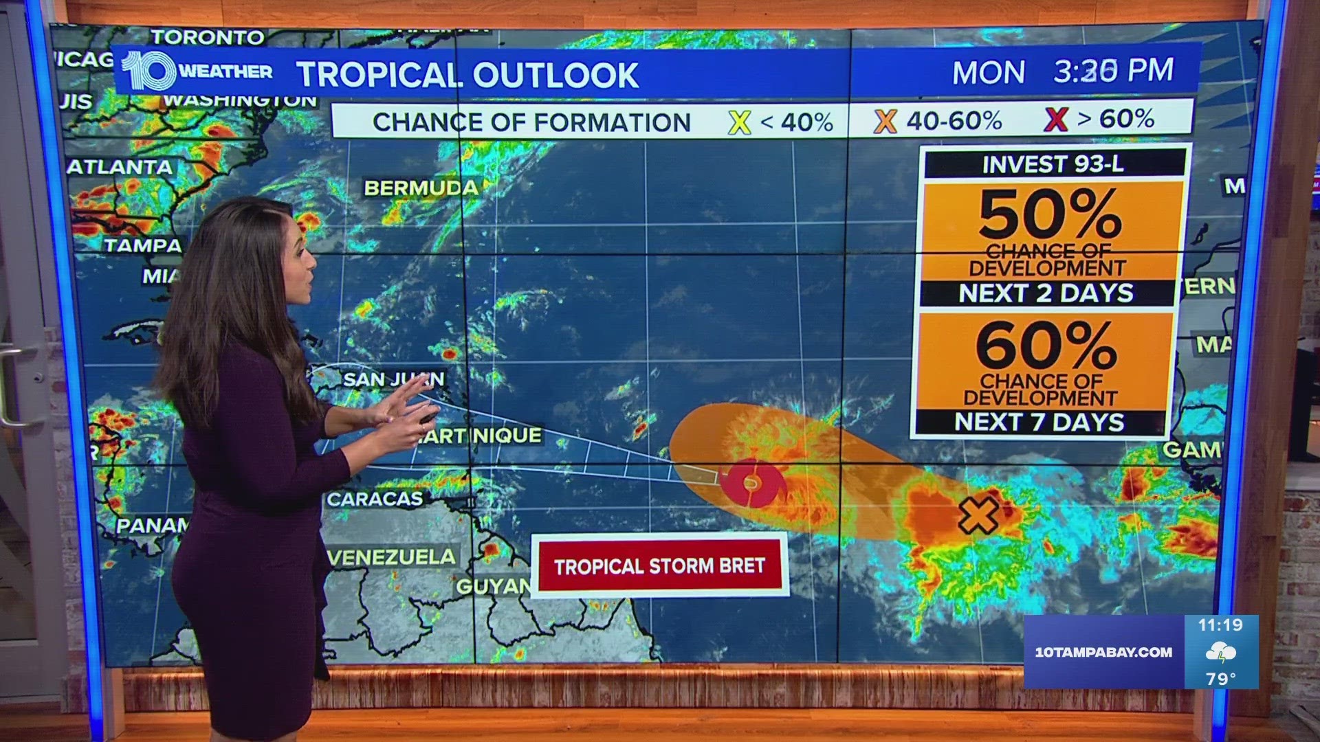 Tracking the Tropics: Tropical Storm Bret could become hurricane in ...