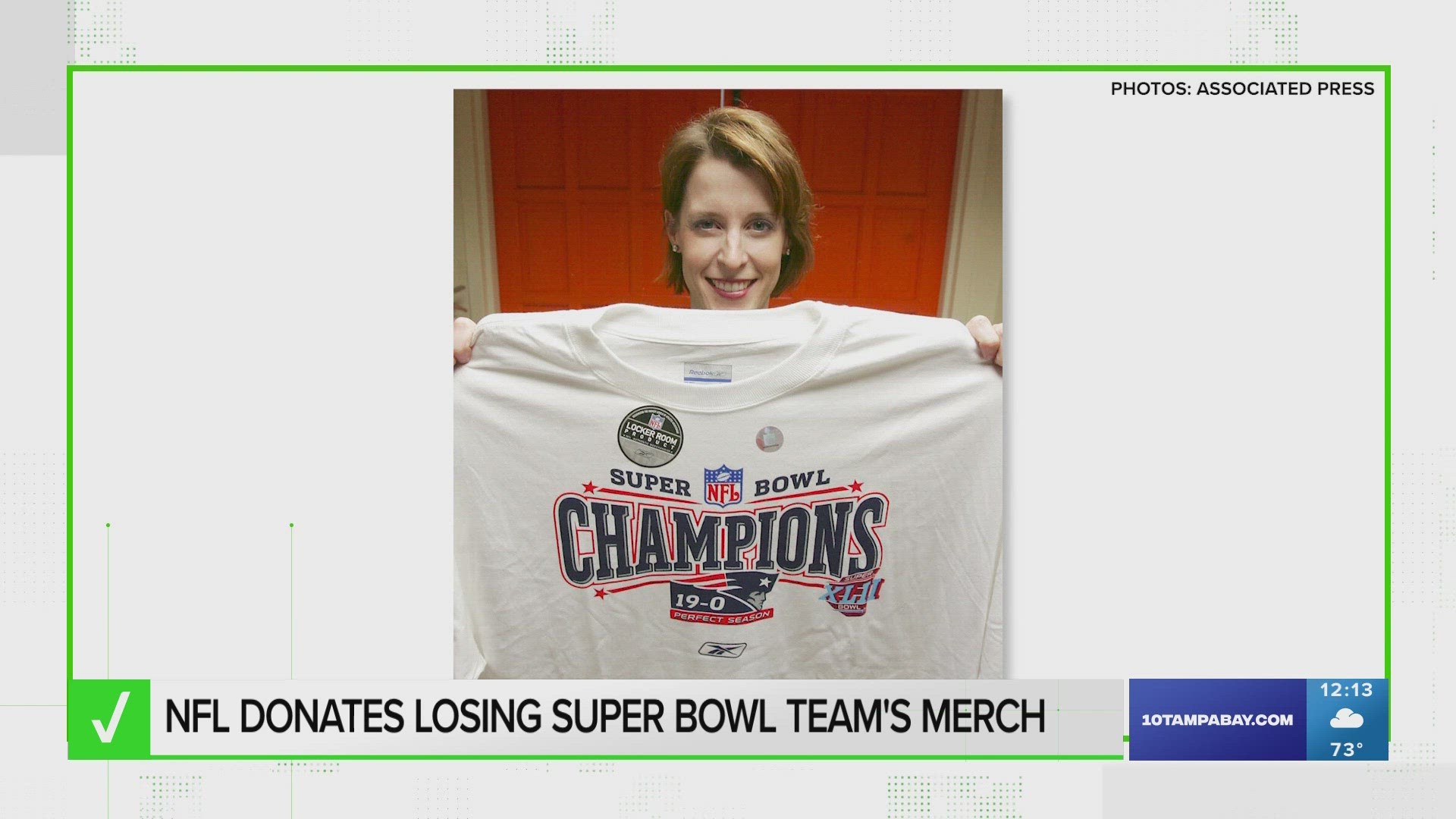 VERIFY: What happens to the losing Super Bowl team's merch? | wtsp.com