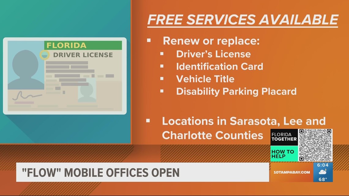 'FLOW' mobile office to help replace driver's licenses, IDs lost in ...