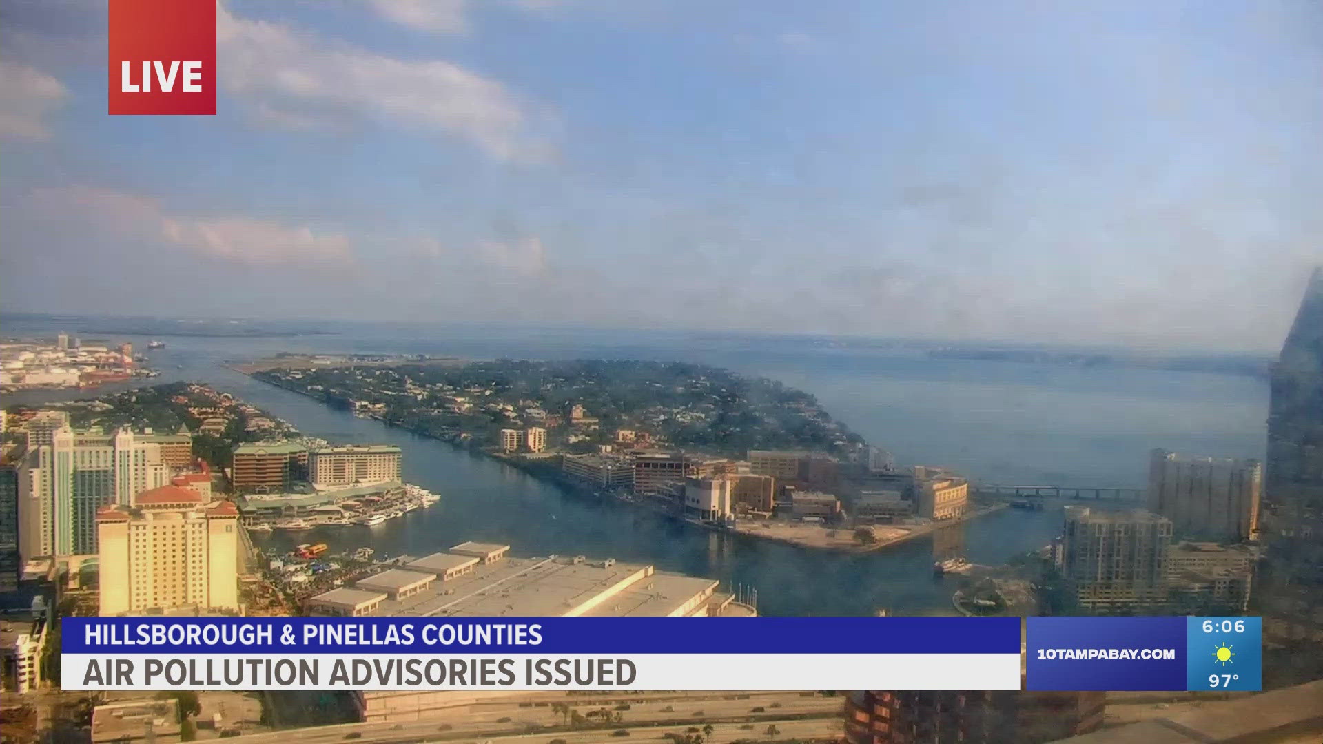Air pollution advisory issued for Pinellas County | wtsp.com