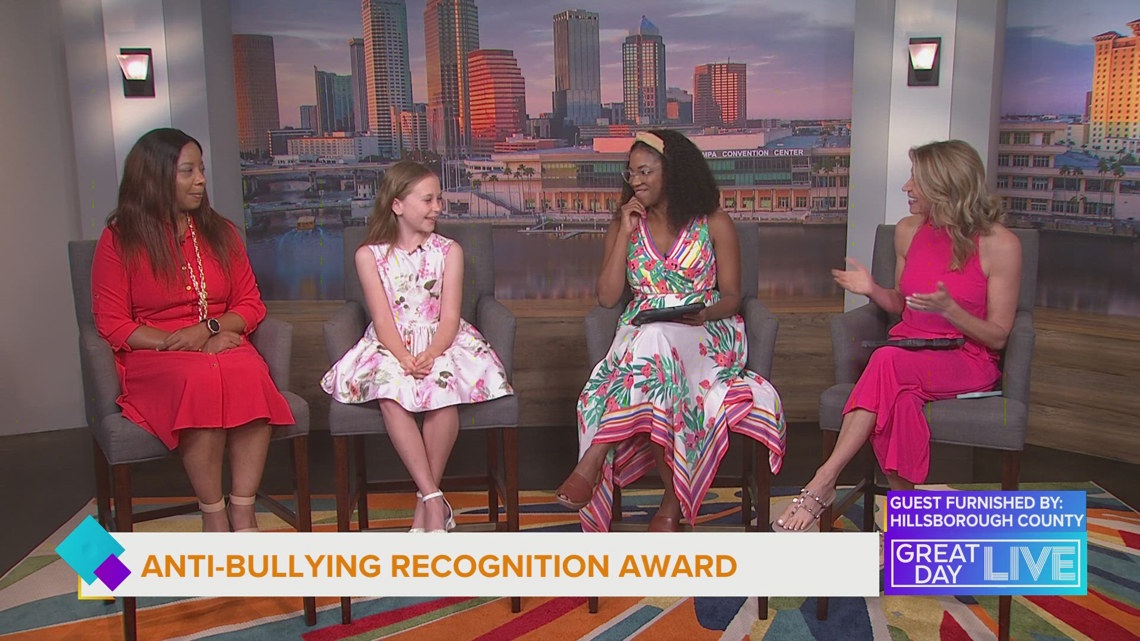 Third grader wins anti-bullying award | wtsp.com