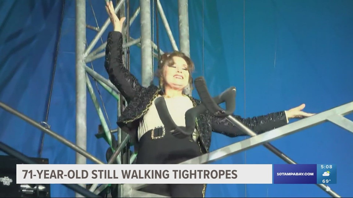 71-year-old Delilah Wallenda is still walking the high wire | wtsp.com
