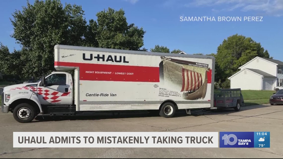 Tampa Bay couple's U-Haul repossessed by 'clerical mistake'; family ...