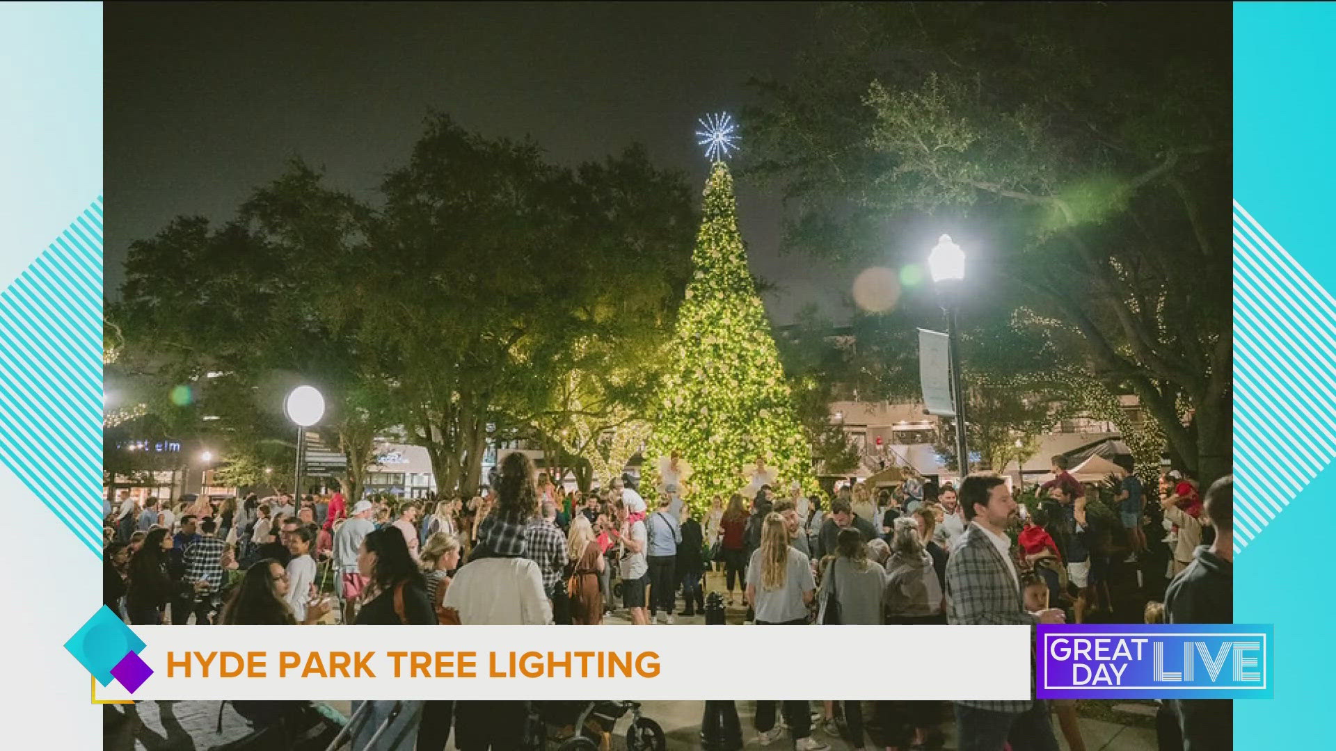 Tree lighting at Hyde Park Village | wtsp.com