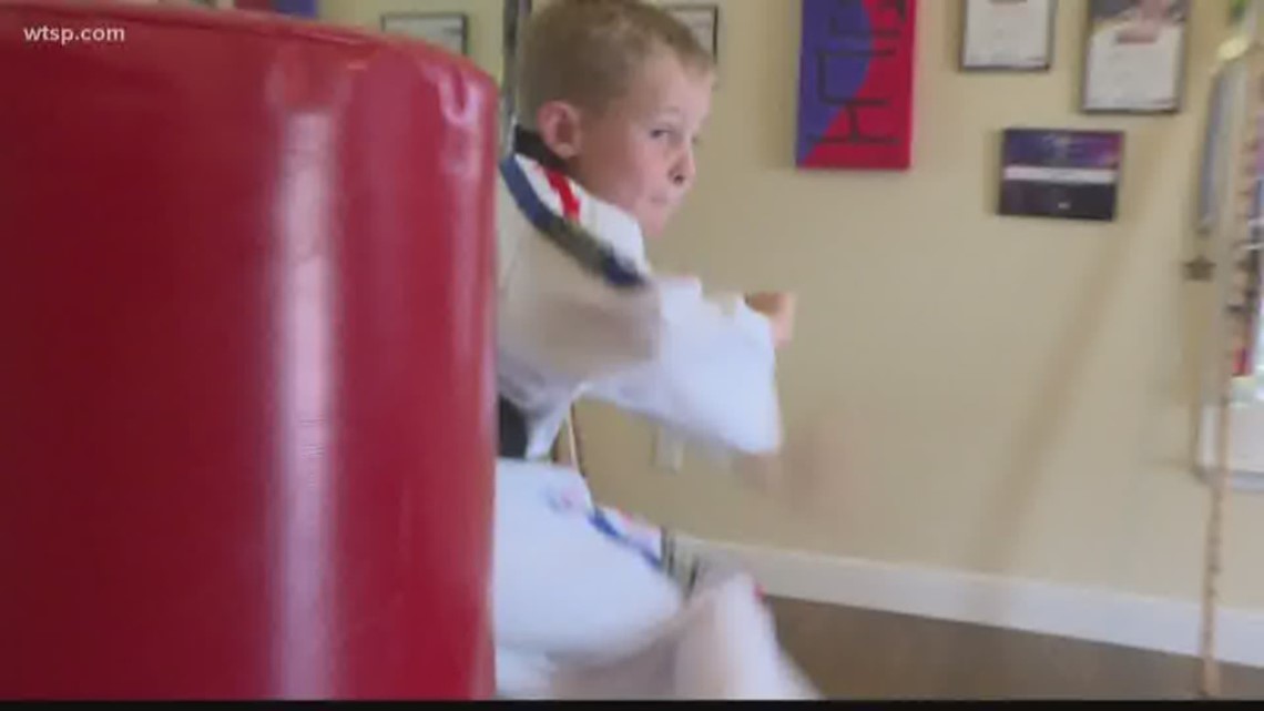 Tampa Bay-area boy represents Florida at Junior Olympic Games | wtsp.com