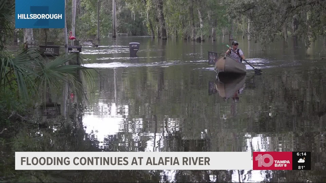 Flooding continues at Alafia River | wtsp.com