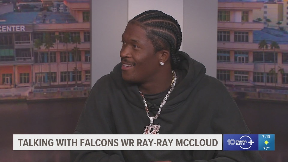 Tampa native and Falcons WR Ray-Ray McCloud talks Michael Penix ...