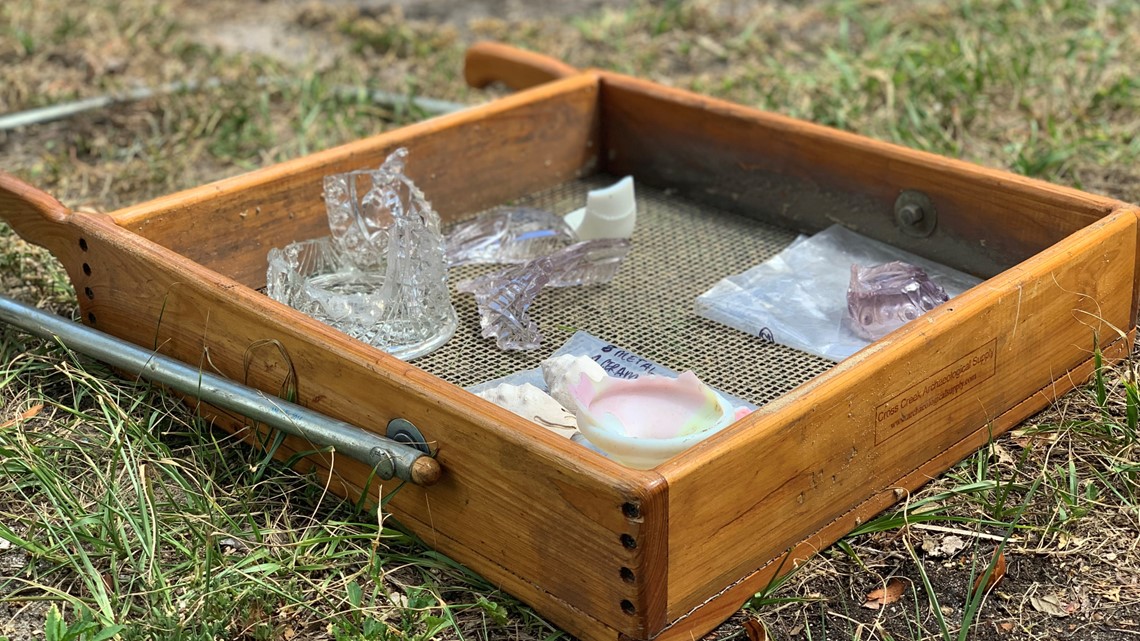 Archaeologists find artifacts from Zion Cemetery | wtsp.com