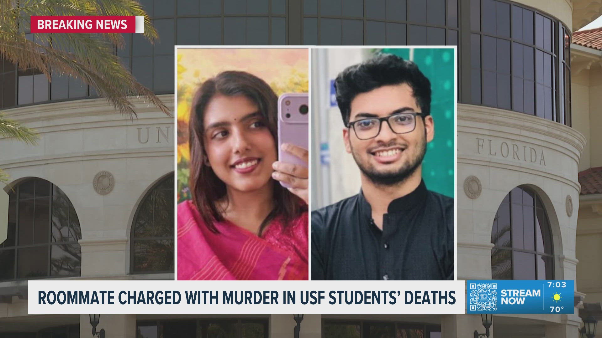 Missing USF students: Suspect charged with two counts of first-degree ...
