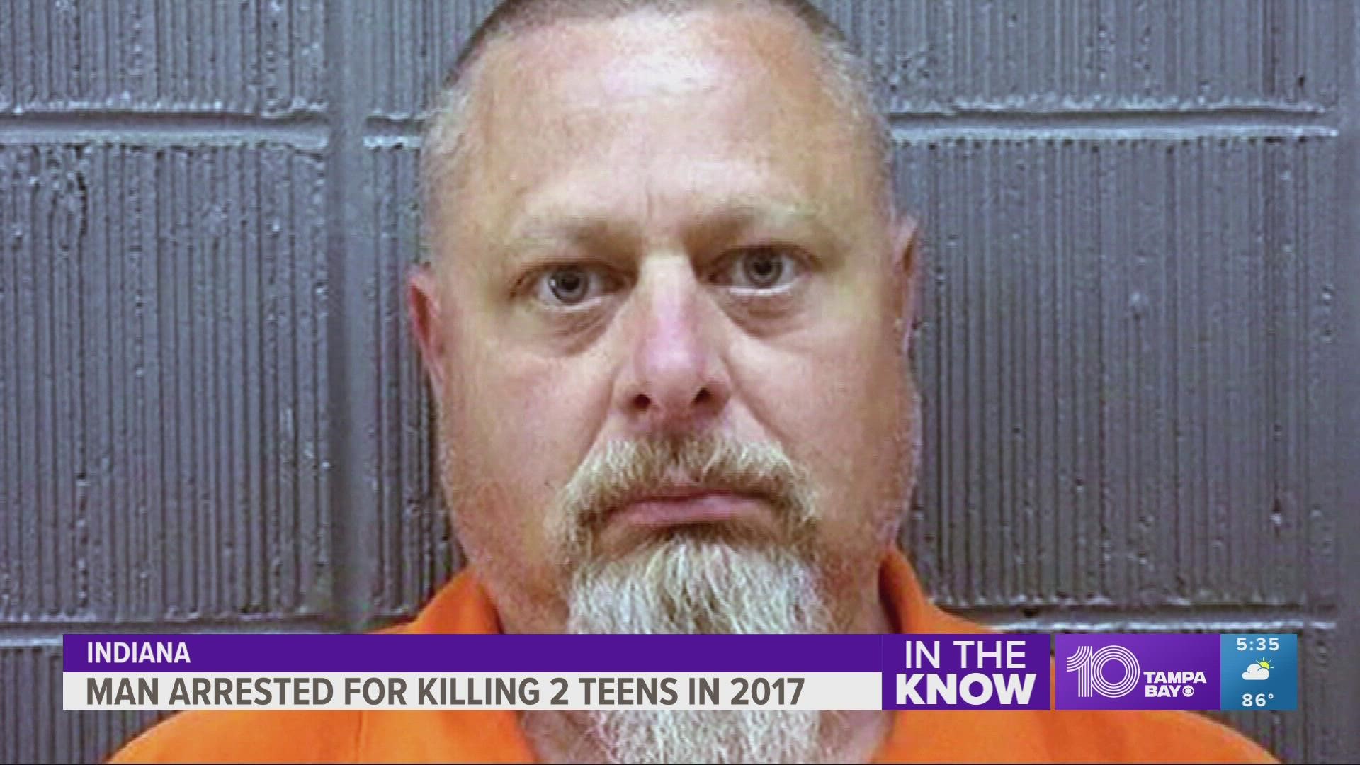 Delphi investigation: Police arrest man for killing 2 teen girls | wtsp.com