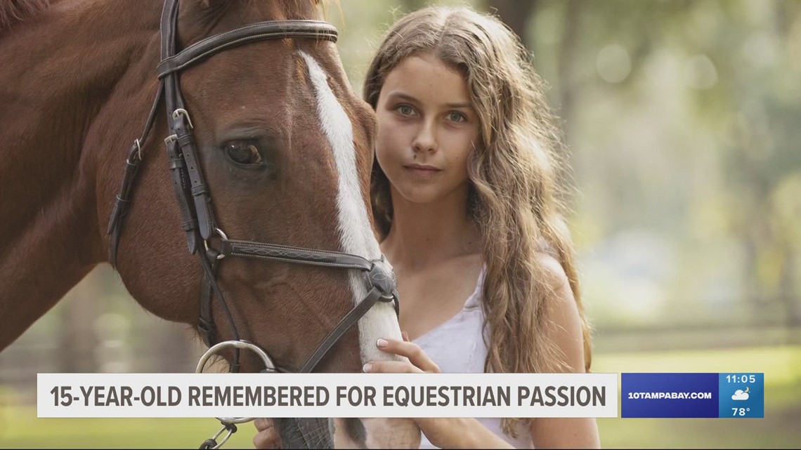 Family of 15-year-old equestrian who died in riding accident remembers ...