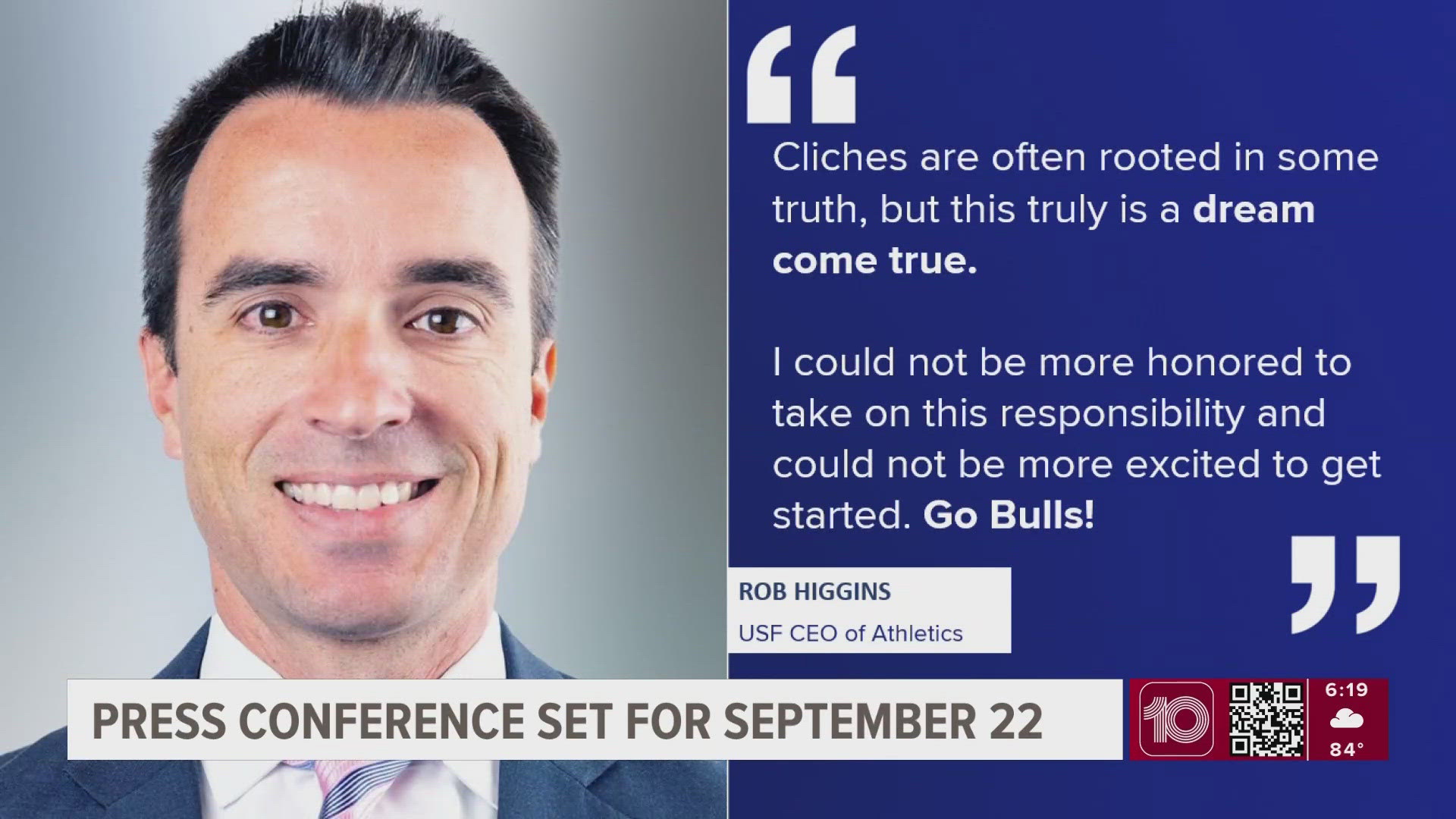 USF Bulls rank in AP poll, Florida gators fall | wtsp.com