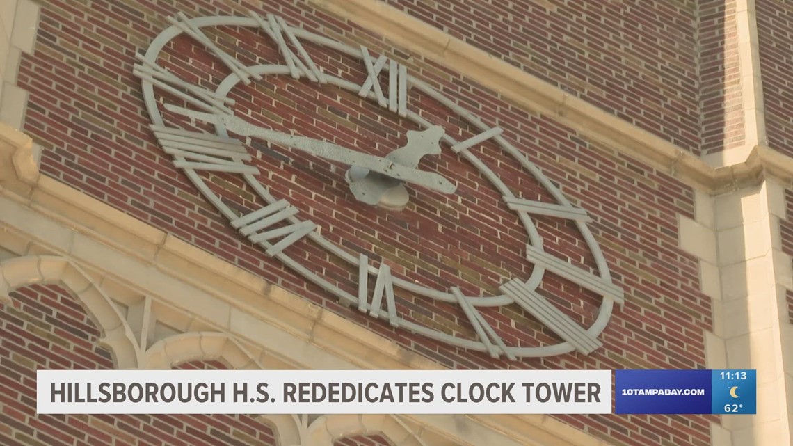 Hillsborough High School rededicates clock tower to fallen soldiers ...