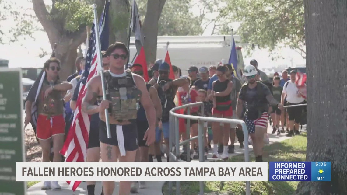 Fallen heroes honored across Tampa Bay area for Memorial Day | wtsp.com