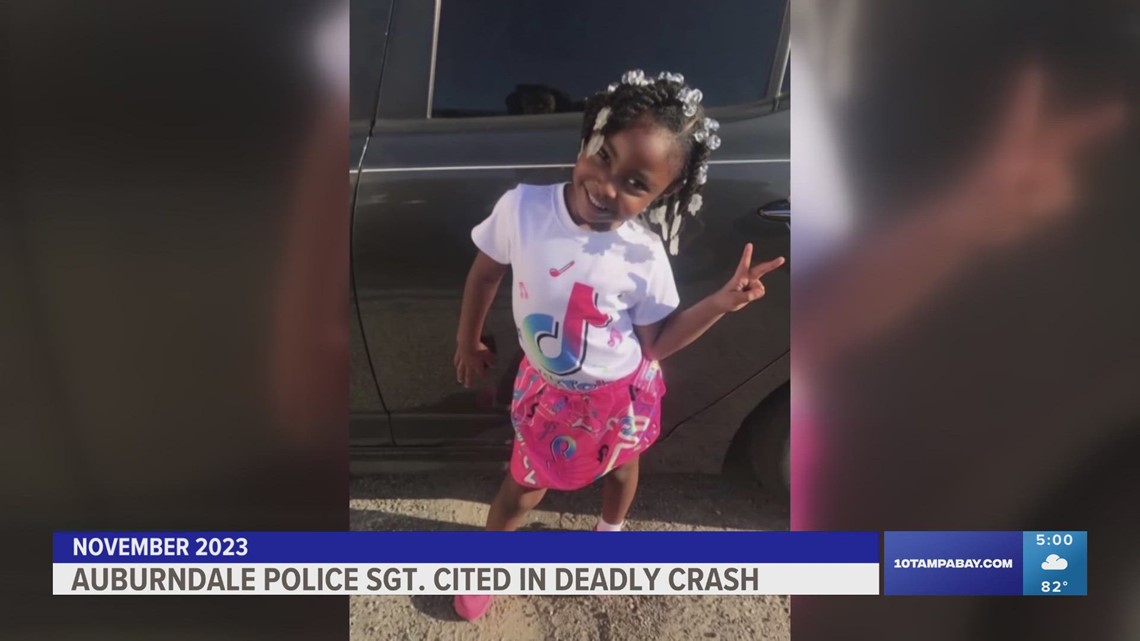 Police sergent cited for speeding in deadly crash of child | wtsp.com
