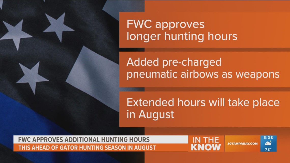 FWC approves statewide changes to alligator hunting | wtsp.com