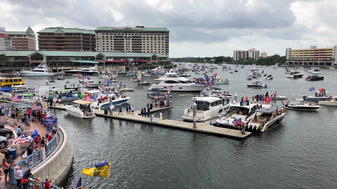 Boaters set sail for 'Trumparilla,' unofficial Gasparilla parades ...