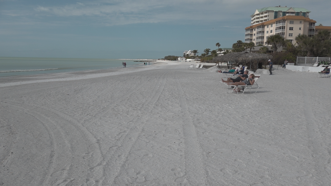 'Lido Beach is back': Beach renourishment is nearly halfway done | wtsp.com