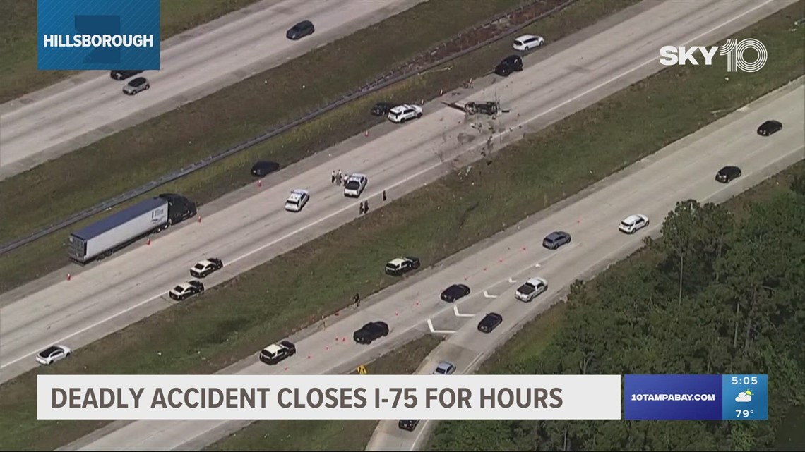 Man Dies After Being Ejected From Car During Crash On I 75 In Brandon