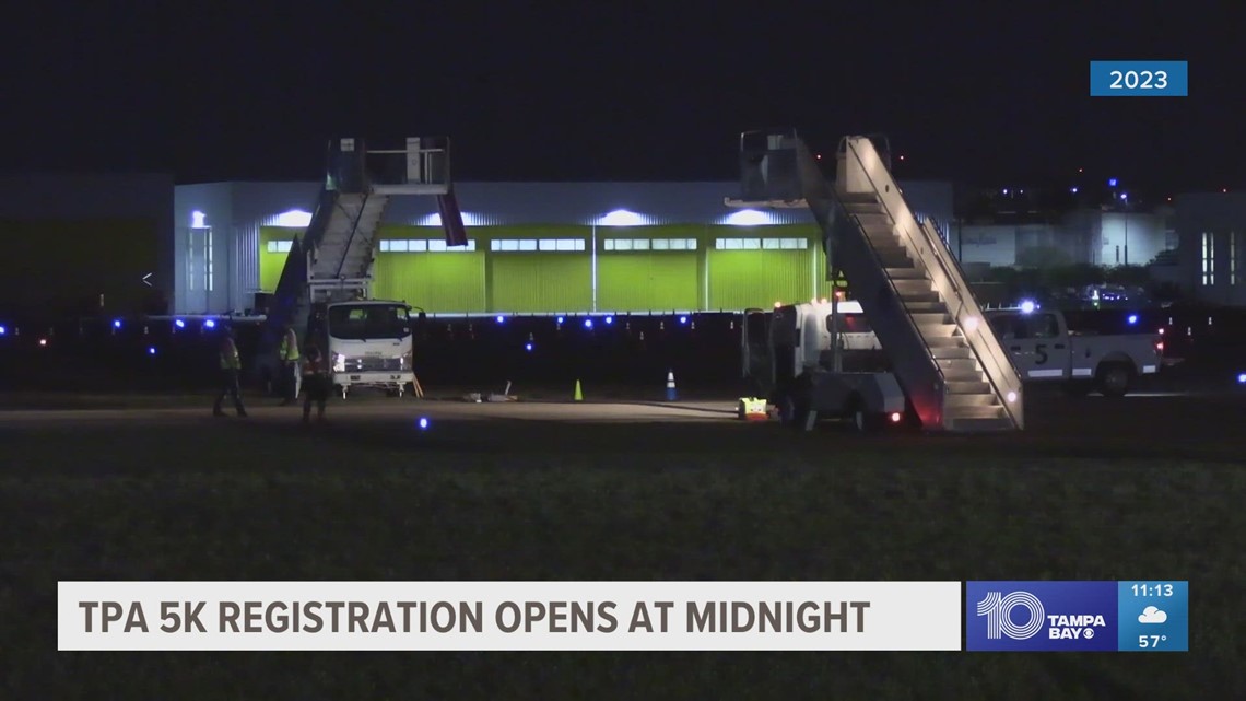 Registration for TPA 5K on the Runway to open Monday | wtsp.com