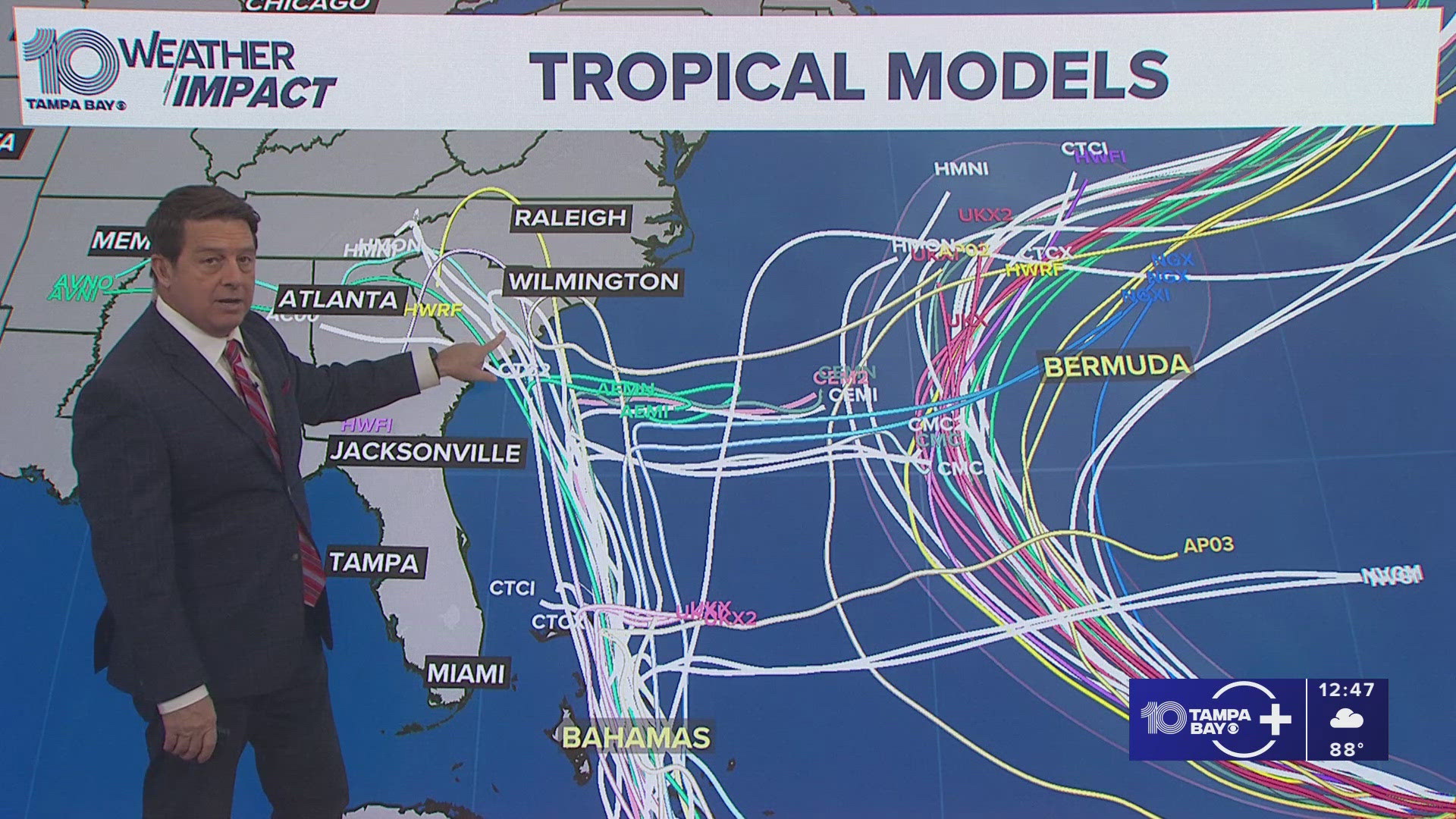 Hurricane Humberto forms in the Atlantic | See the track and models ...