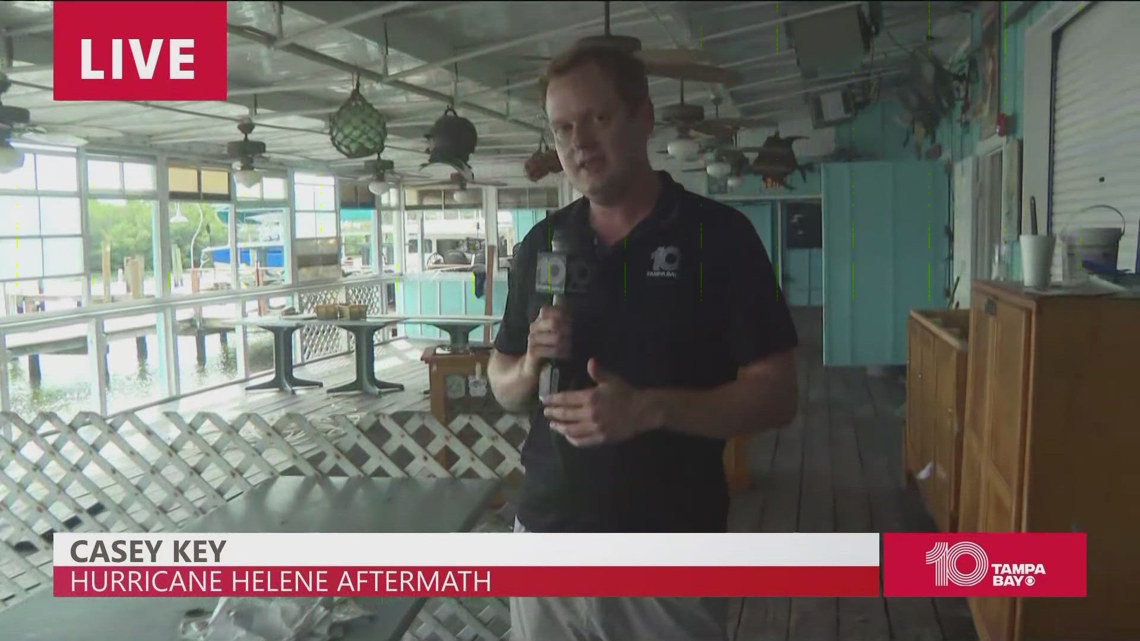 Casey Key in Sarasota County damaged from Hurricane Helene | wtsp.com