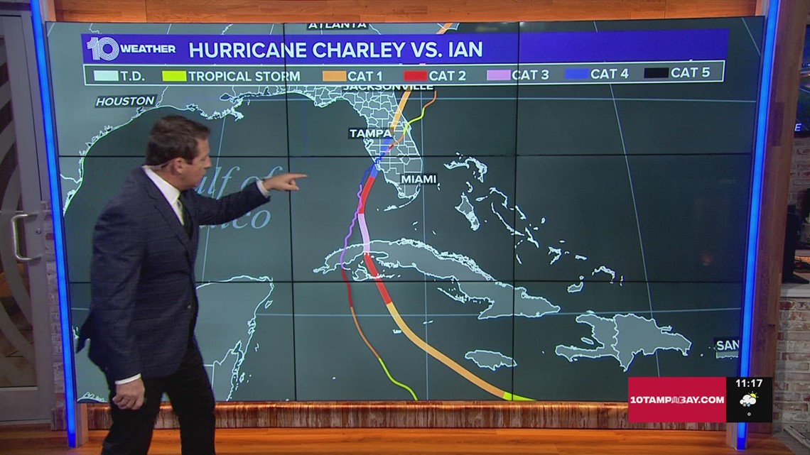 Take a look: Hurricane Charley vs Ian, a comparison | wtsp.com Take a look: Hurricane Charley vs Ian, a comparison | wtsp.com