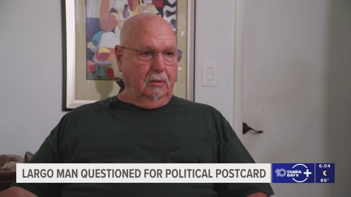 State investigators question Largo man about postcard sent to Florida's ...