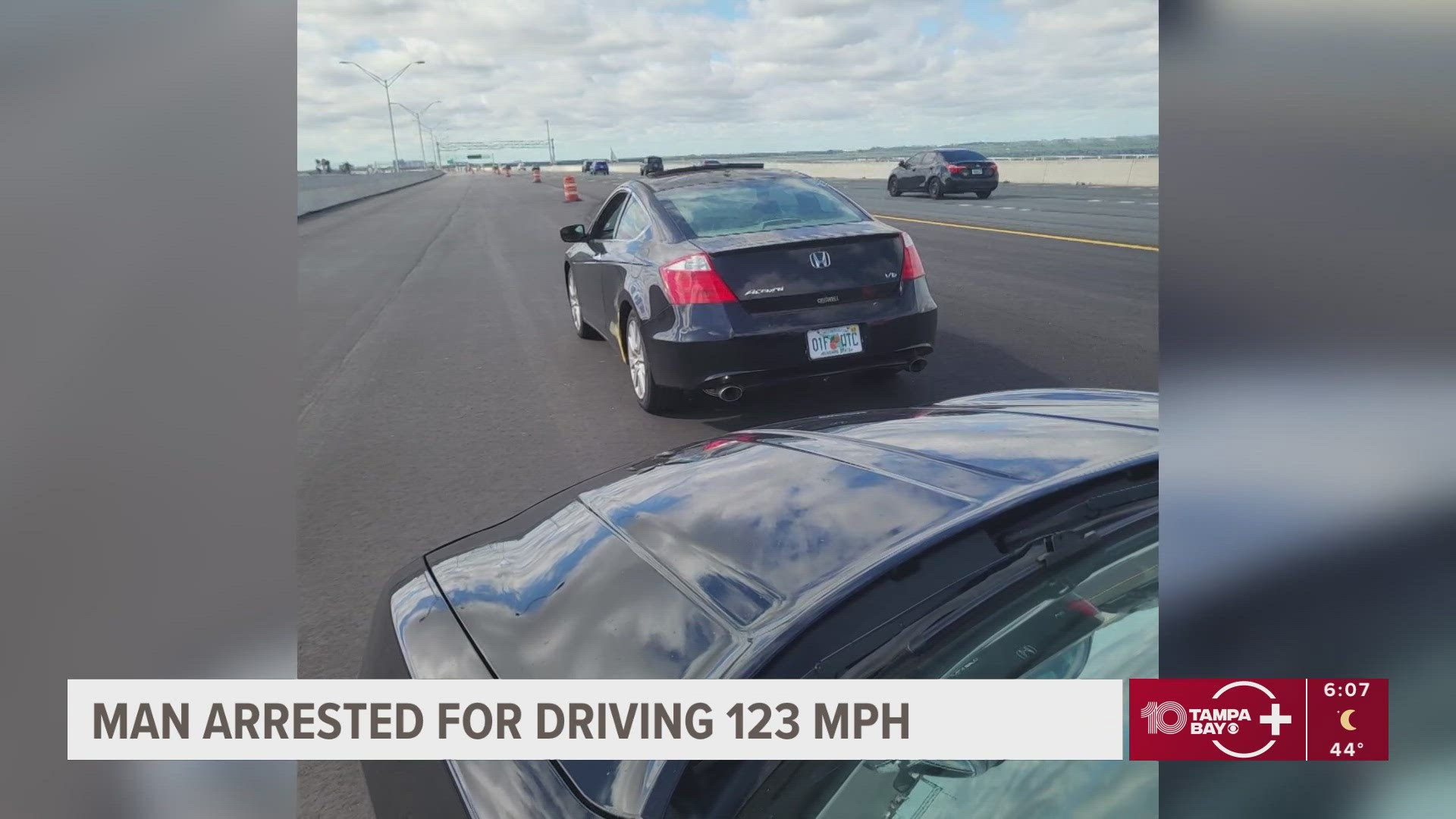 FHP: 'Super speeder' arrested after going almost 70 mph over speed ...