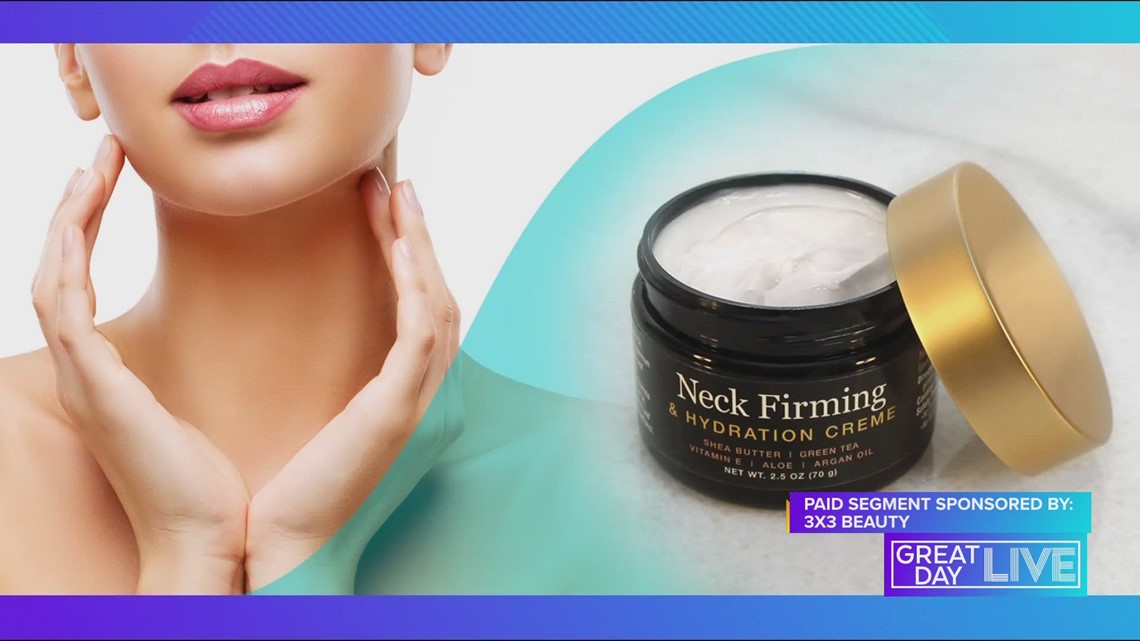 3X3Beauty neck firming & hydration crème helps fight wrinkles | wtsp.com